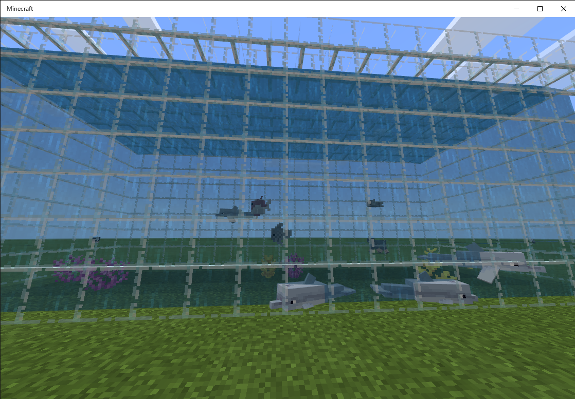 マインクラフト メイクコード プログラミング チュートリアル 第2弾 Aquarium | A-wake Seeker- アウェイクシーカー